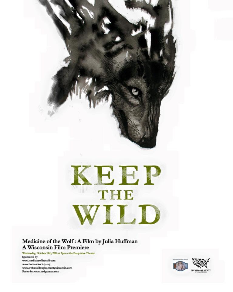 Wolf Awareness Week Commemorative Poster “Keep The Wild” – Wolves of ...